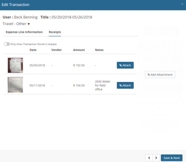Edit Transactions – Expense Track Help