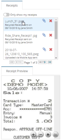 Attach Receipt Images from Receipts Queue – Expense Track Help
