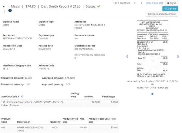 Approve Expenses on Expense Track Website – Expense Track Help